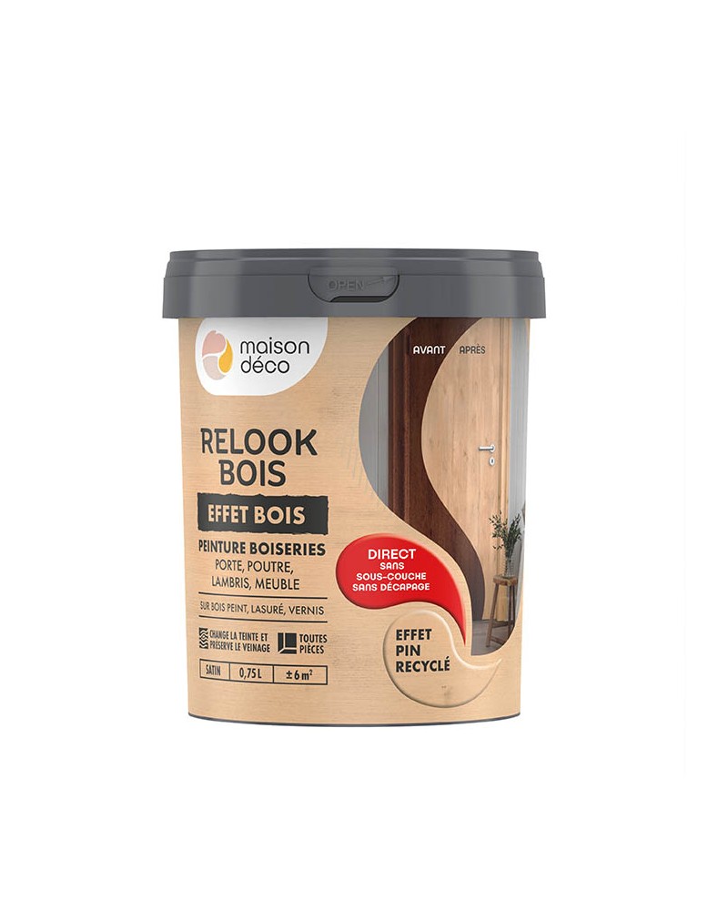 Relook Bois Effet Bois | Peinture bois intérieur | Maison Déco