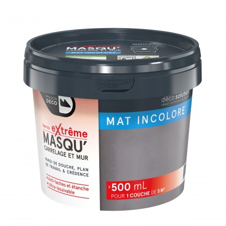 Masqu'carrelage et mur - Vernis extrême mat | Peintures à effets | Maison Déco