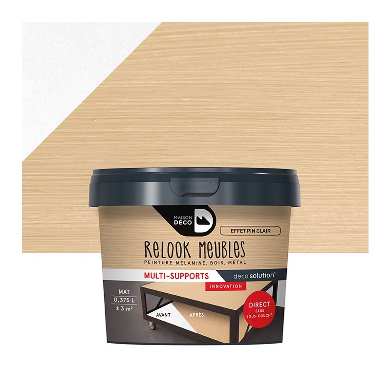 Kit peintures meubles | Peinture effet bois | Maison Déco
