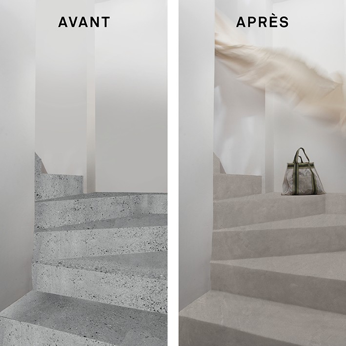 Le Béton | Mortier coloré de rénovation effet béton | Maison Déco