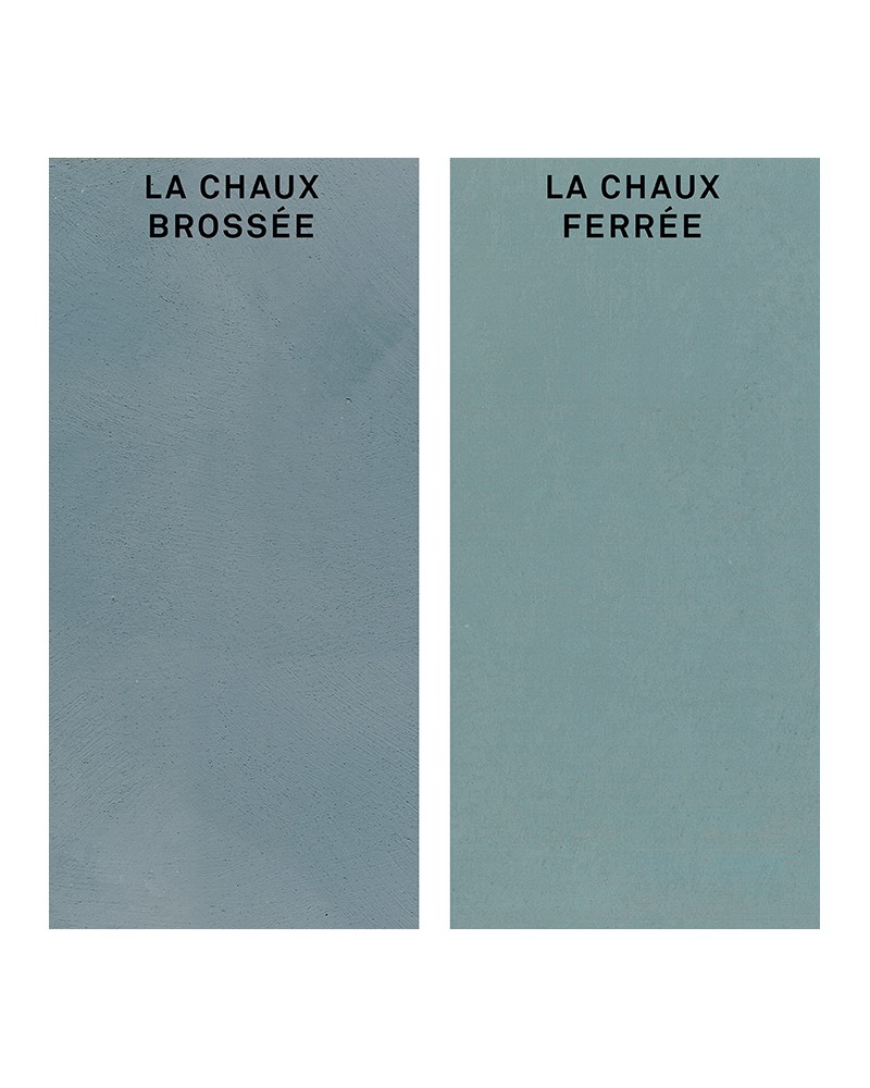 La Chaux Bleu chardon | Peinture minérale effet mat | Maison Déco