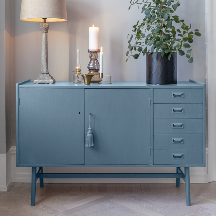 Relook meubles Couleurs Bleu Horizon | Peinture meuble | Maison Déco