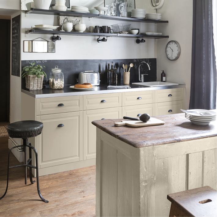 Relook Bois Couleurs Beige sable | Peinture bois intérieur | Maison Déco