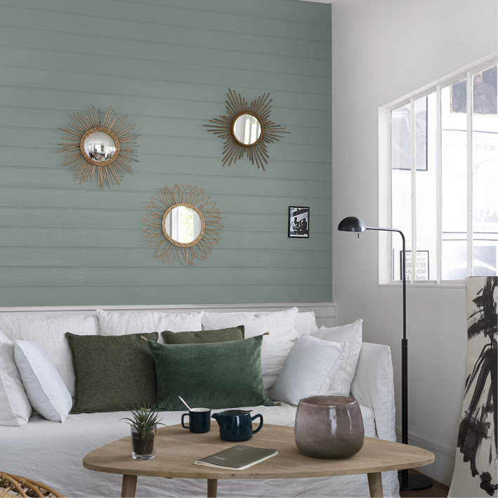 Relook Bois Couleurs Vert cèdre | Peinture bois intérieur | Maison Déco