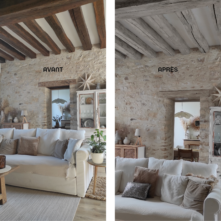 Relook Bois Effet Bois Bois Grisé | Peinture bois intérieur | Maison Déco